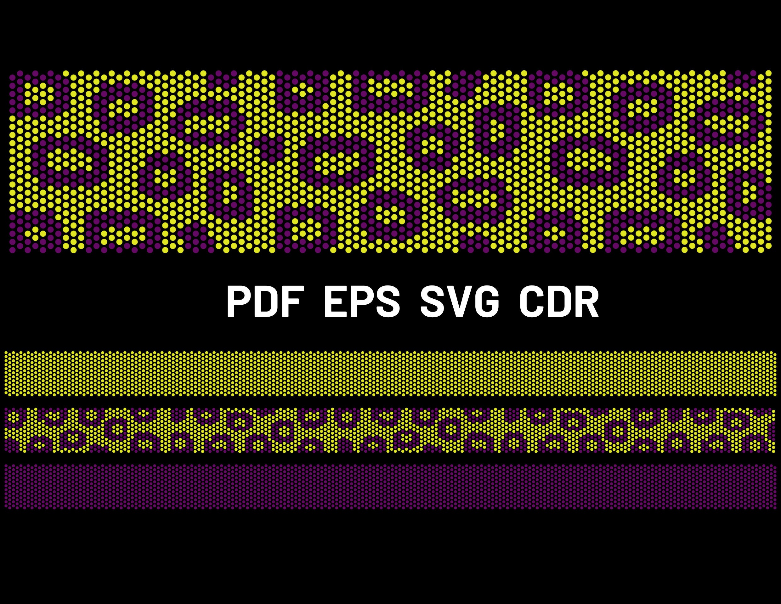 Rhinestone Borders Design Template Iron on Transfer - Etsy