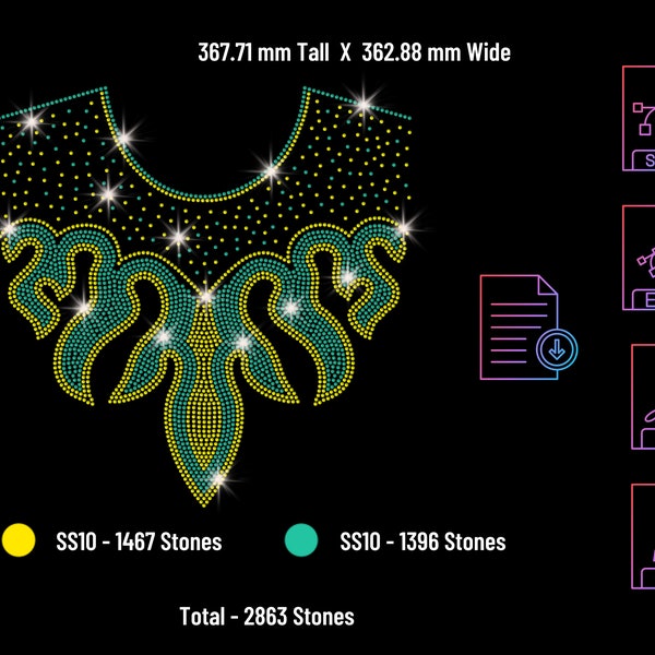 Custom Rhinestone Transfer - Etsy