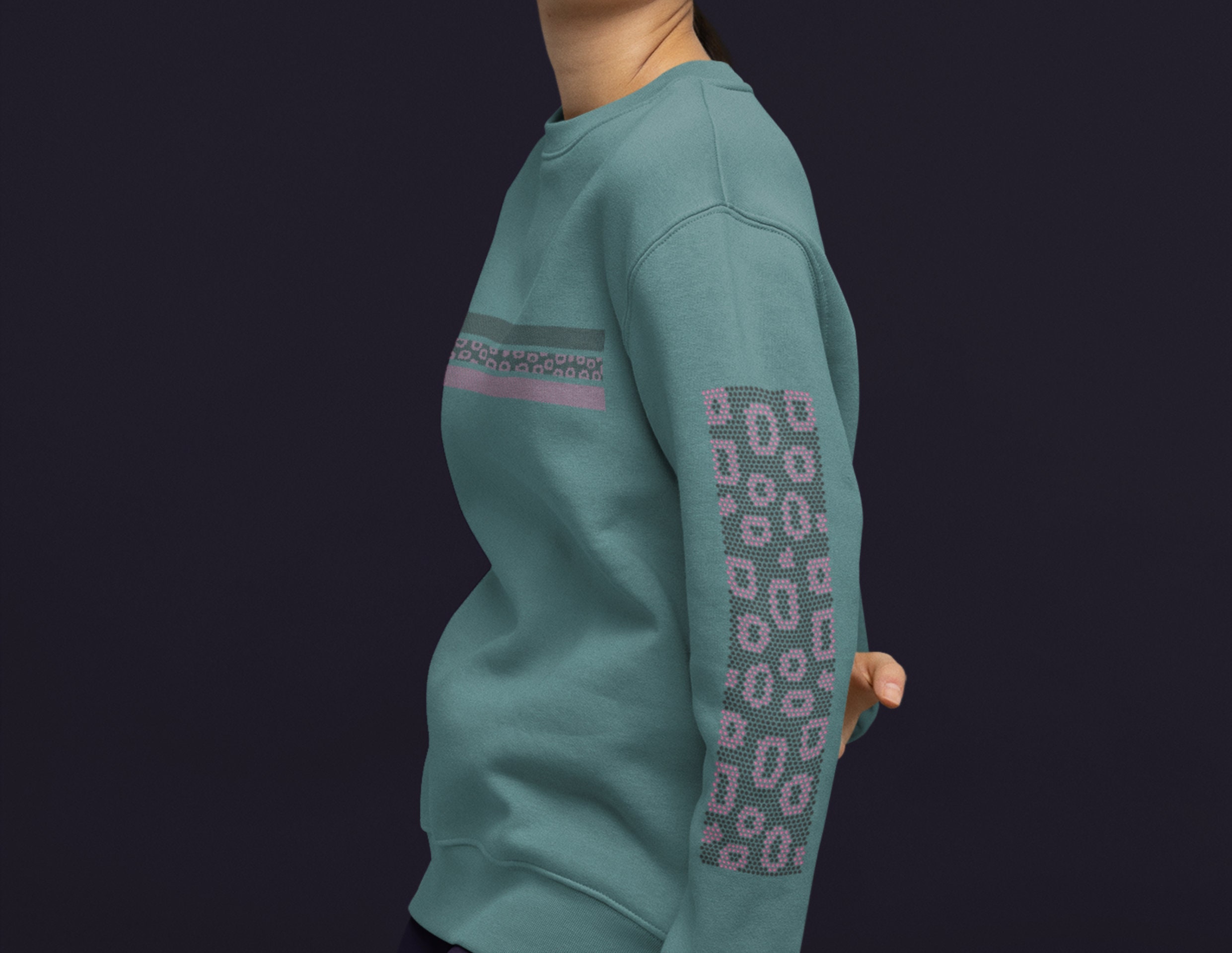 Rhinestone Borders Design Template Iron on Transfer - Etsy