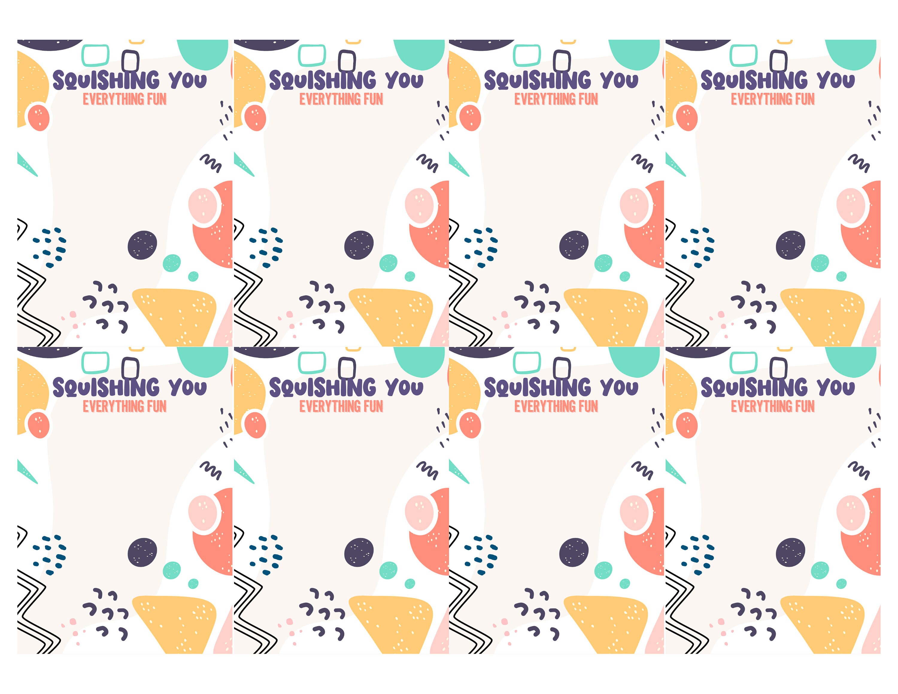 Squishy Printable - Etsy