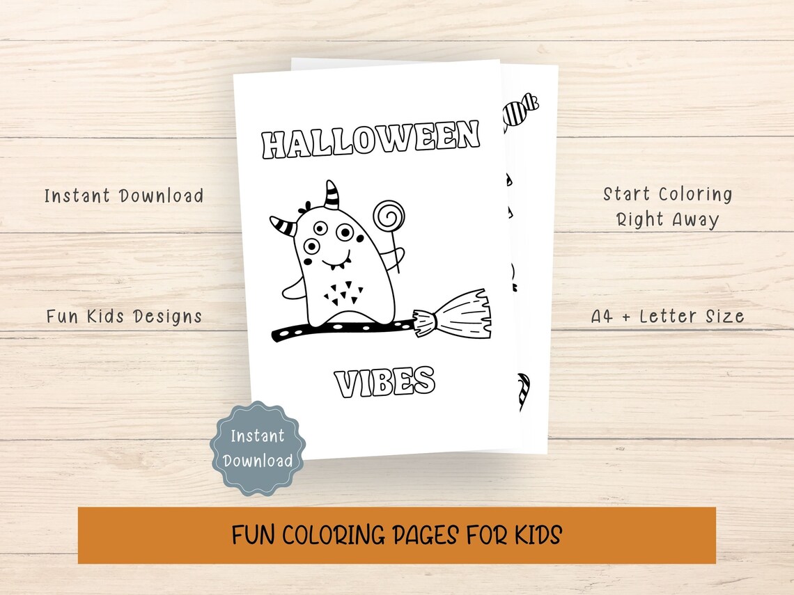 Printable Halloween Coloring Book Pages for Children - Coloring Pages ...