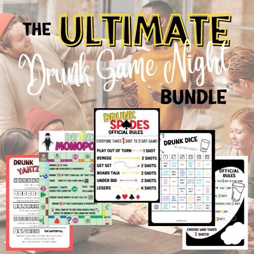 The Ultimate Game Night Bundle | the #1 Drunk Card Game | Drunk Dice ...