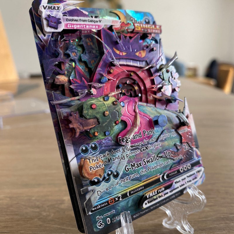 3d Pokemons Cards - Etsy