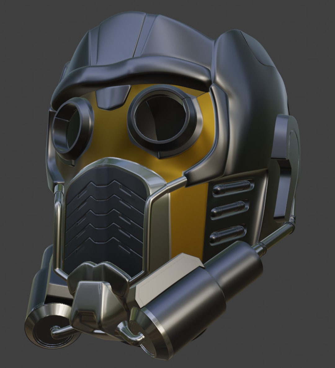 Starlord Style Helmet STL File for 3D Printing - Etsy