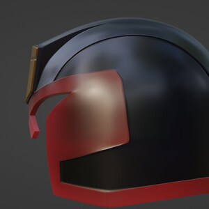 Judge Dredd Helmet STL 3D Printing - Etsy