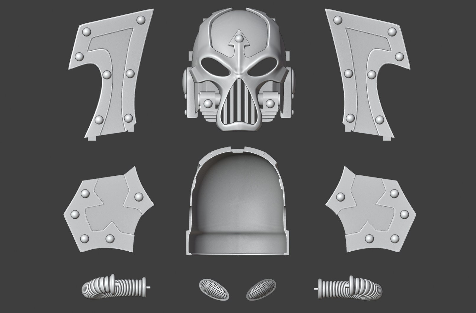 Khorne Berzerker Style Helmet 40K STL 3D Printable - Etsy