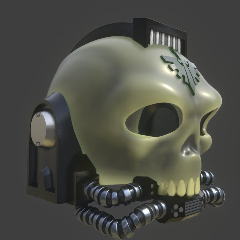 40k Chaplain Helmet - Etsy