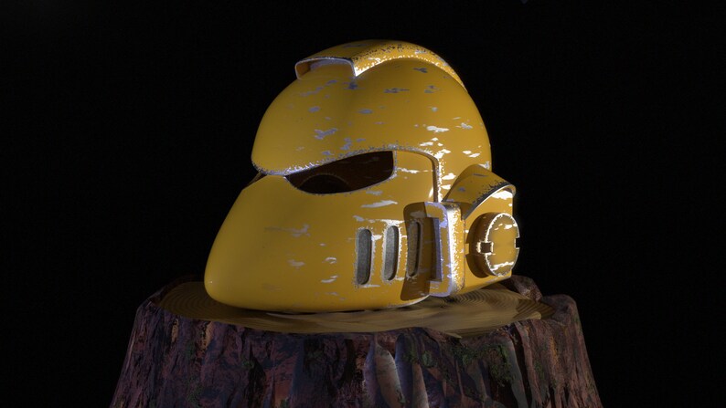 Casco inspirado en Beaky Corvus-VI: archivo STL imprimible en 3D - Etsy ...