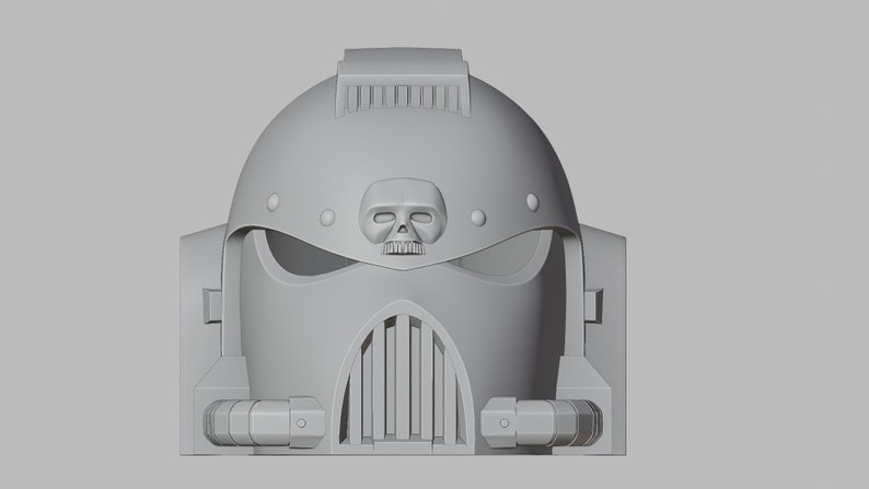 Space Marine Style Helmet 3D Printable - Etsy