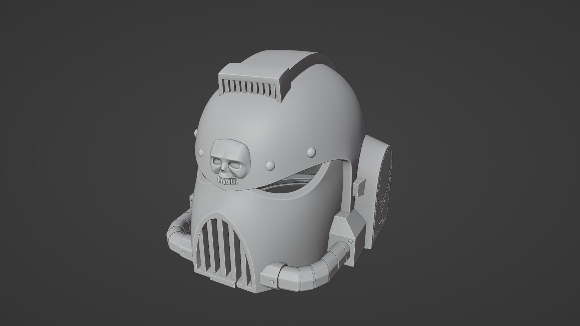 Space Marine Style Helmet 3D Printable - Etsy