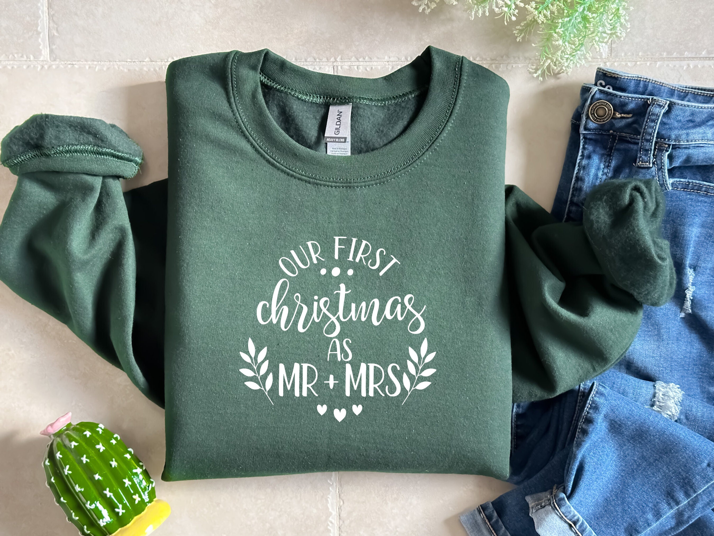 First Christmas Mr and Mrs SVG: Couple Christmas Design (digital File ...
