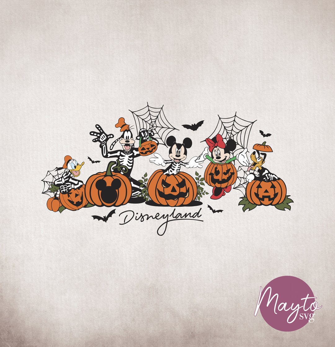 Halloween Mouse Friends Spooky Svg, Spooky Mouse Friends Png, Mouse Boo ...