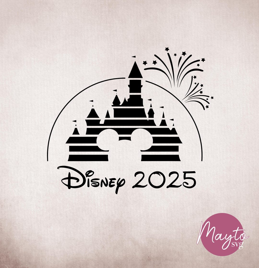 Castle Family Trip 2025 SVG: Mouse Theme Park Design (digital File ...