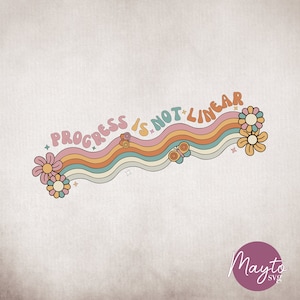 Progress is Not Linear Svg, SPED Teacher Shirt Png, Inclusive Education ...