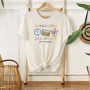 Communication Look Different for Everyone Svg, Speech Therapy ...