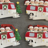 2023 Christmas Ornament, Camper Van Ornament Different Colors Available ...