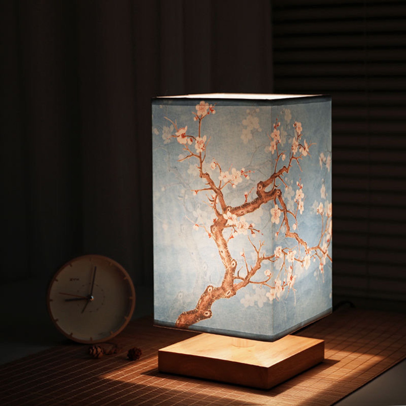 Chinese Calligraphy Desk Lamp Bedside Lamp Chinese Home - Etsy