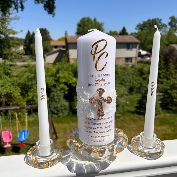 Wedding Unity Candles - Etsy