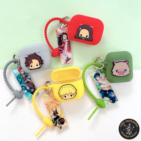 Demon Slayer AirPod Case - Etsy
