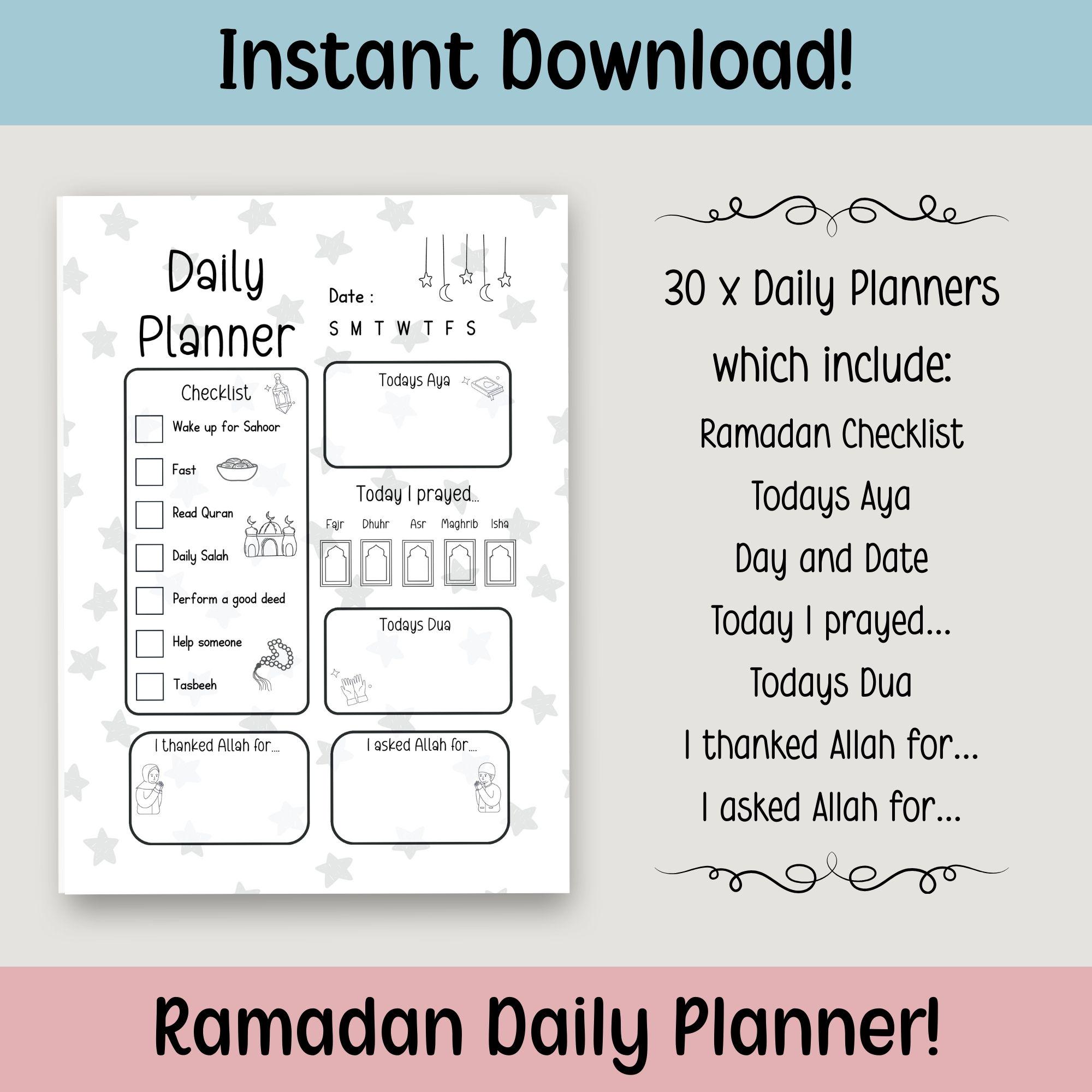 Ramadan Activity Book for Kids Ramadan Games 2025 Printable Islamic ...