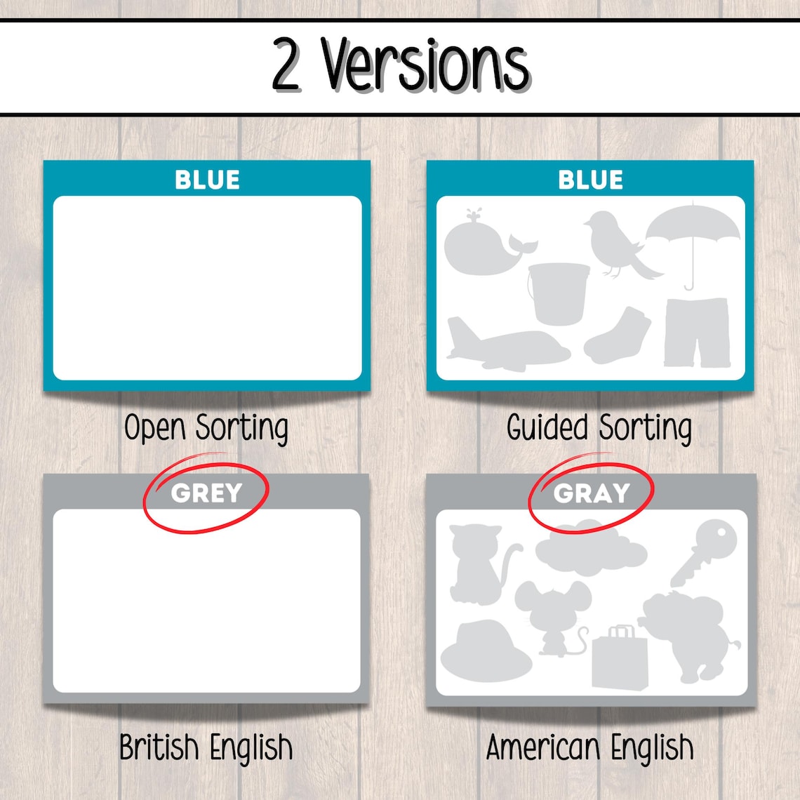 Color Sorting Activity Montessori Color Matching Learning Colors ...