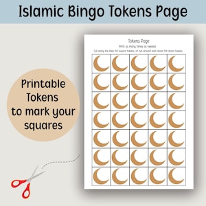 Islamic Bingo Cards Printable Homeschool Islam Activity Kids and Adult ...