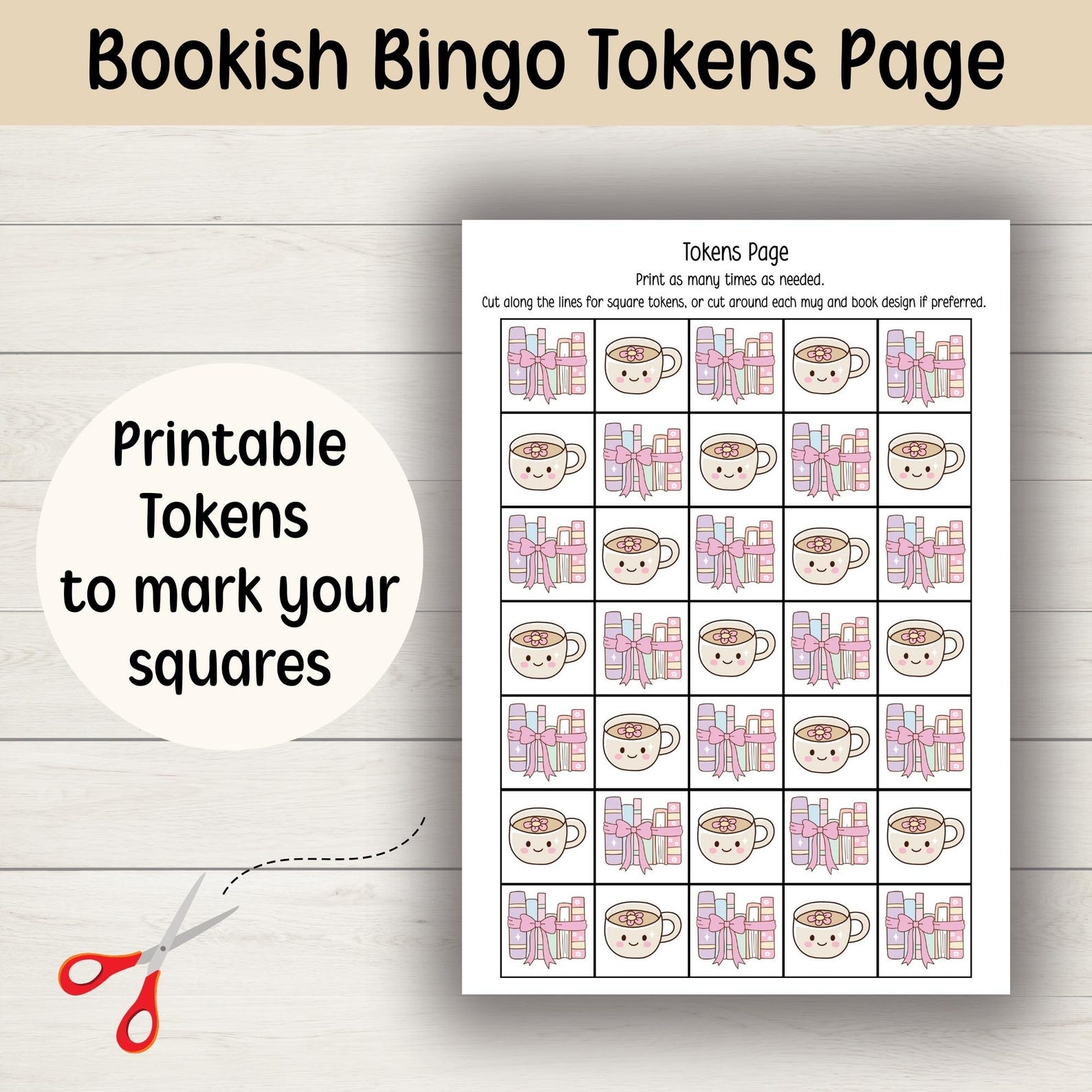 Bookish Bingo Printable Game Booktok Reading Party Bingo Bookish Games ...