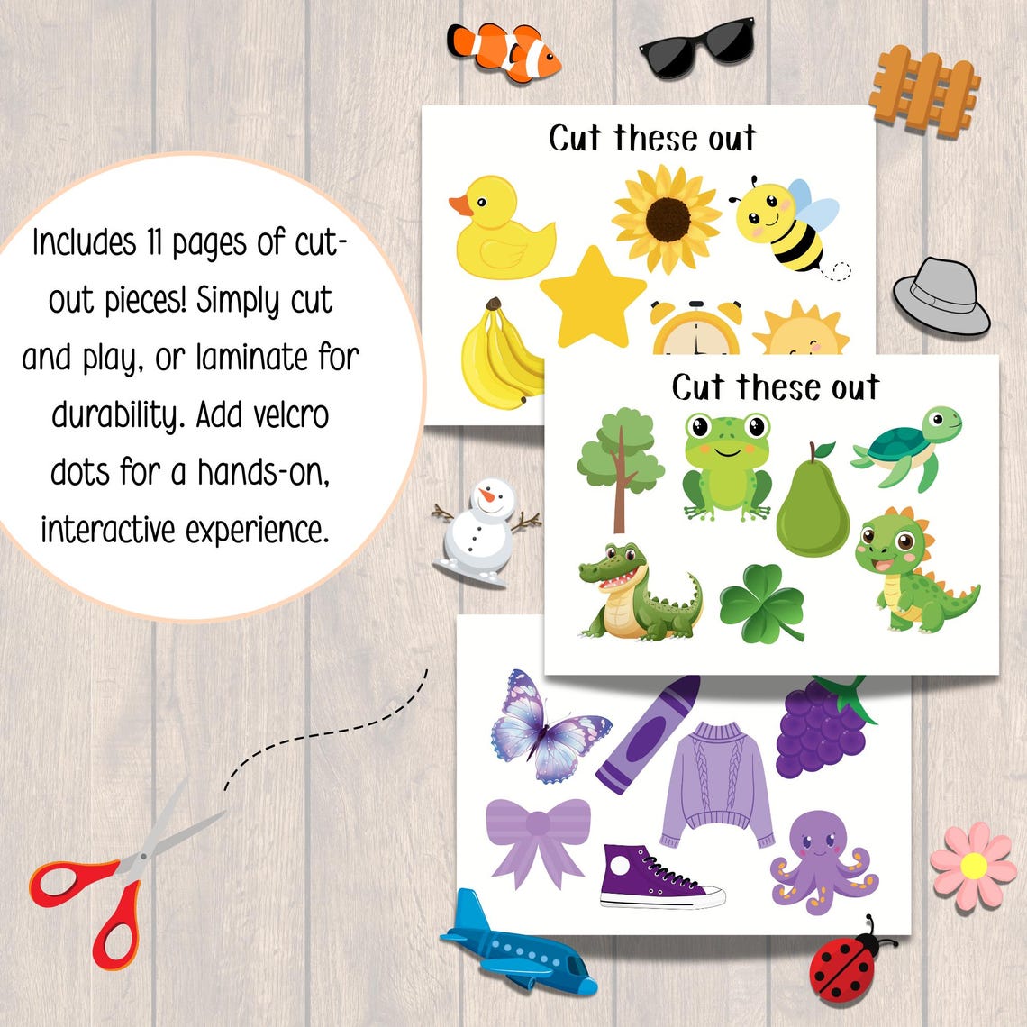 Color Sorting Activity Montessori Color Matching Learning Colors ...