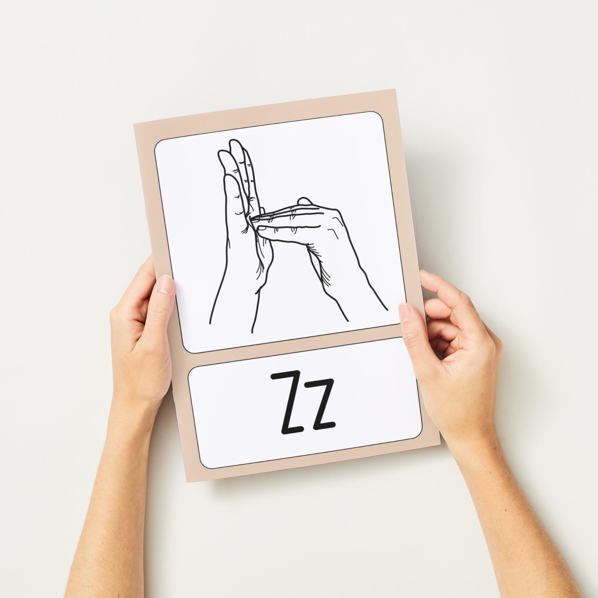 Auslan Alphabet Flashcards Auslan Alphabet Posters Sign Language ...