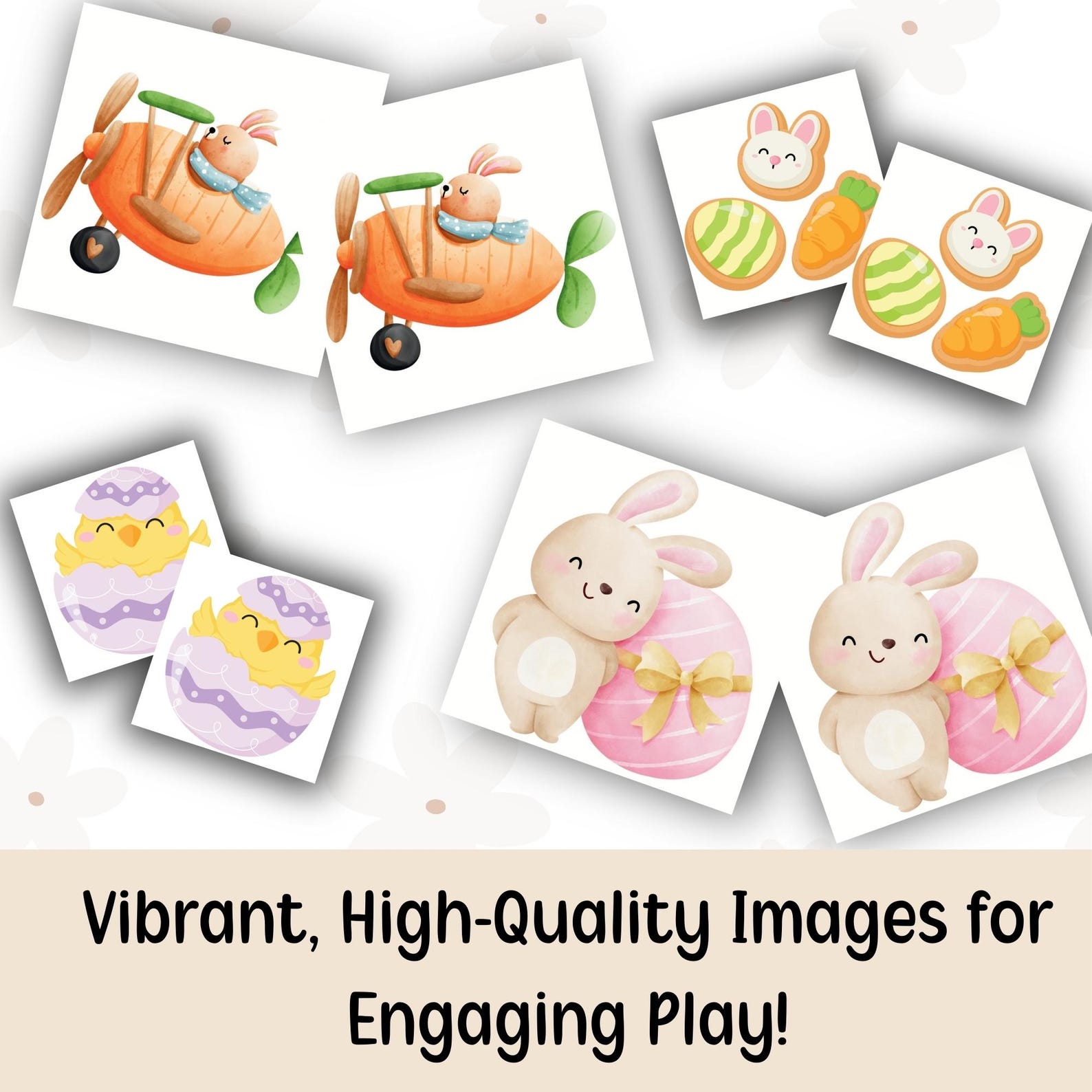 Easter Matching Game Easter Activities Printable Easter Games Easter ...