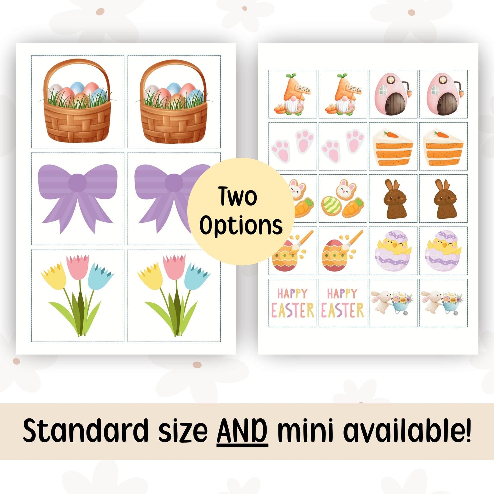 Easter Matching Game Easter Activities Printable Easter Games Easter ...