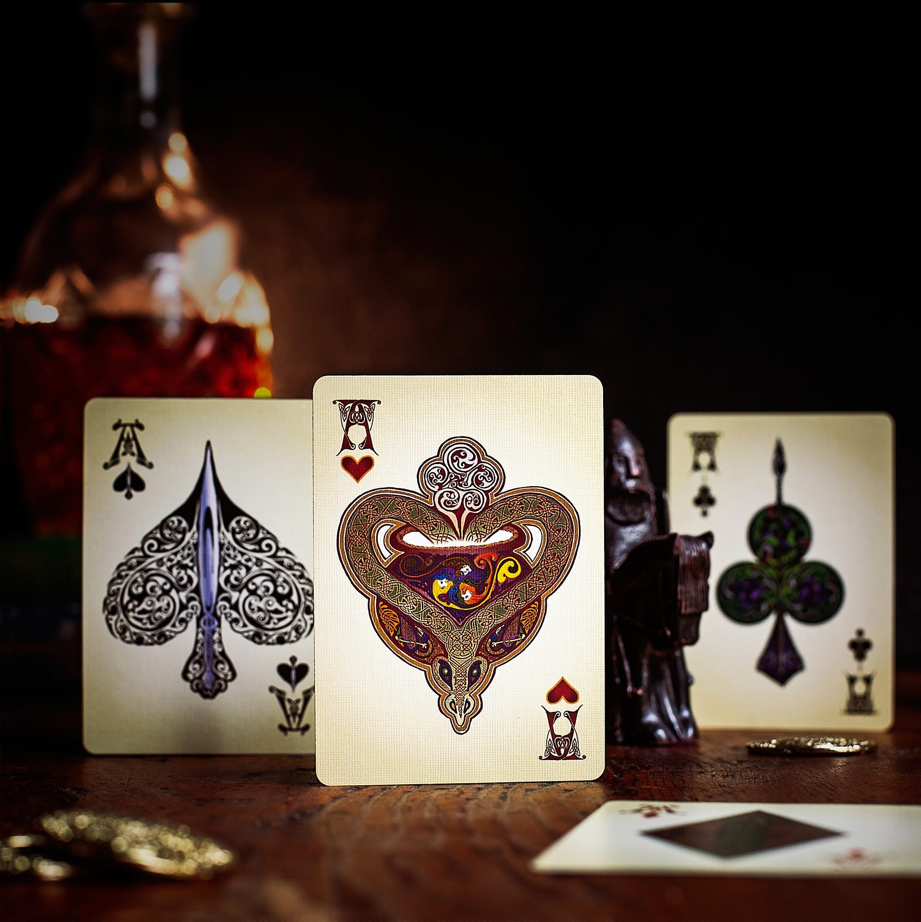 Celtic Playing Cards Ultimate Playing Cards Irish Folklore - Etsy