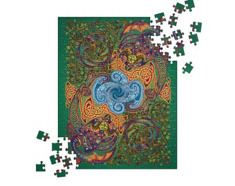 Celtic Jigsaw Puzzle - Etsy