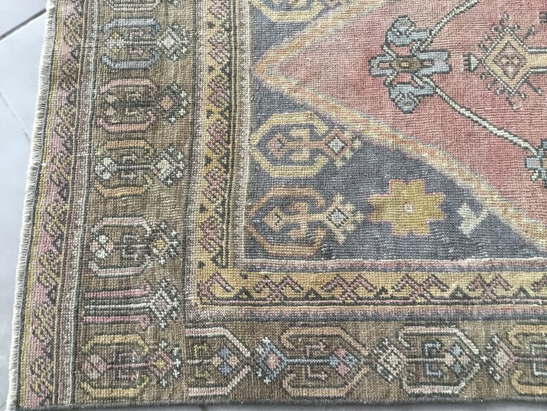 3x7 Entryway Rug Hallway Rug Handmade Wool Rug Washable - Etsy UK