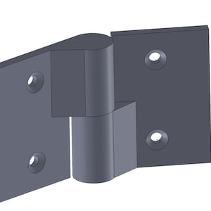 3d Printable Hinge STL File - Etsy