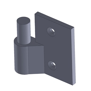 3d Printable Hinge STL File - Etsy
