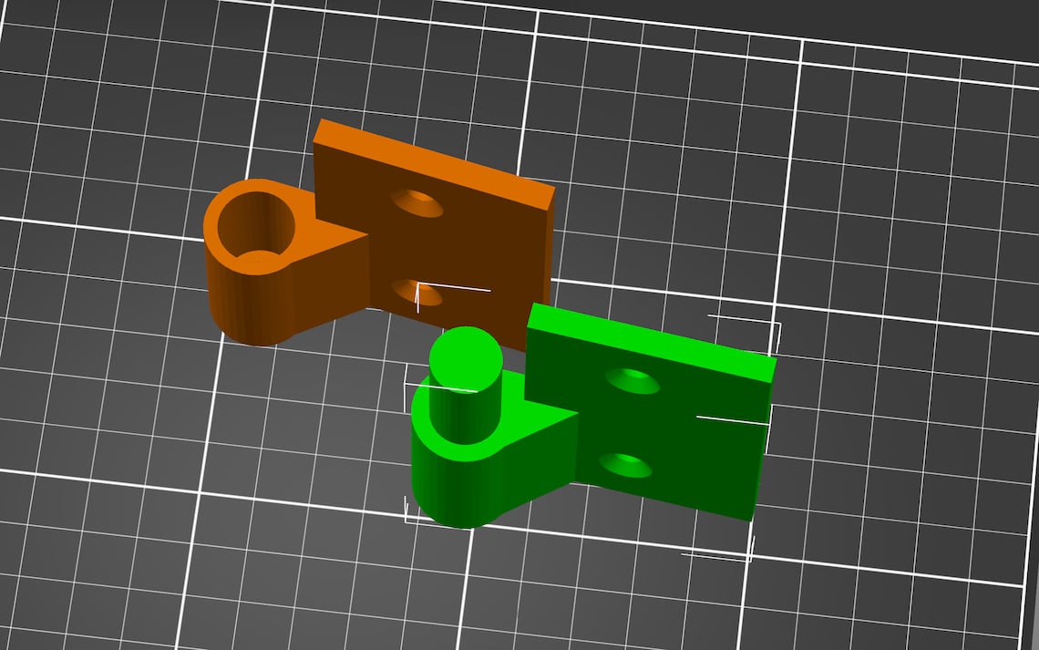 3d Printable Hinge STL File - Etsy