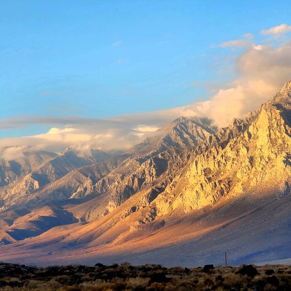 Sierra Mountains Poster - Etsy