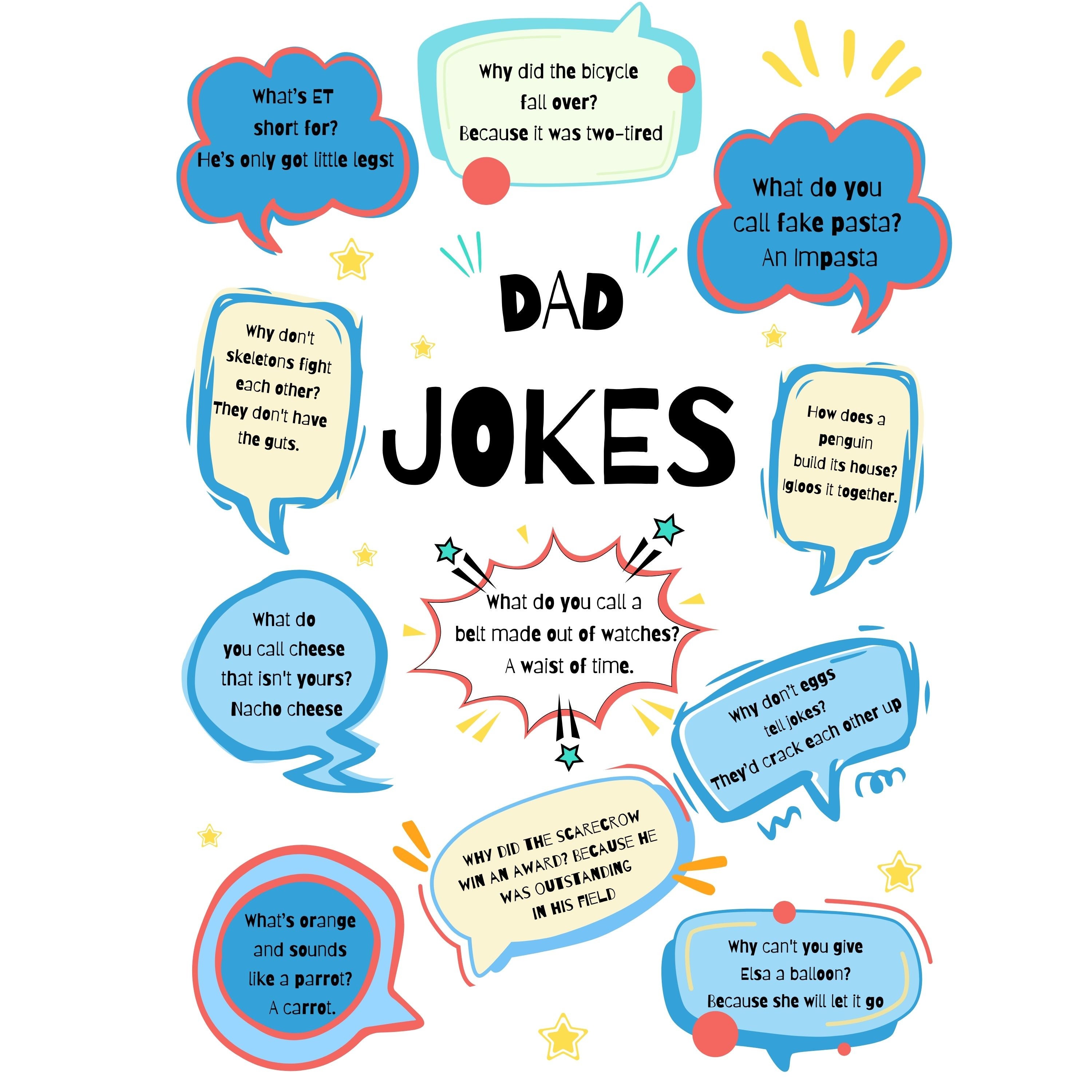 Father's Day Card | Dad Jokes| Birthday Card for Dad | Joke Card ...