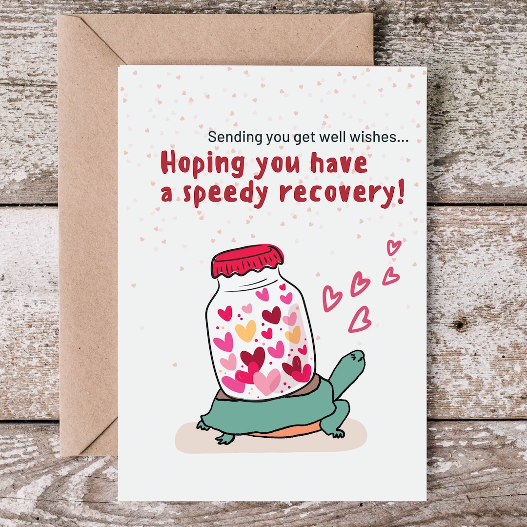 Hoping You Have A Speedy Recovery Heartfelt Recovery Wishes unique Feel ...