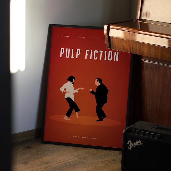 Pulp Fiction Poster - Etsy UK
