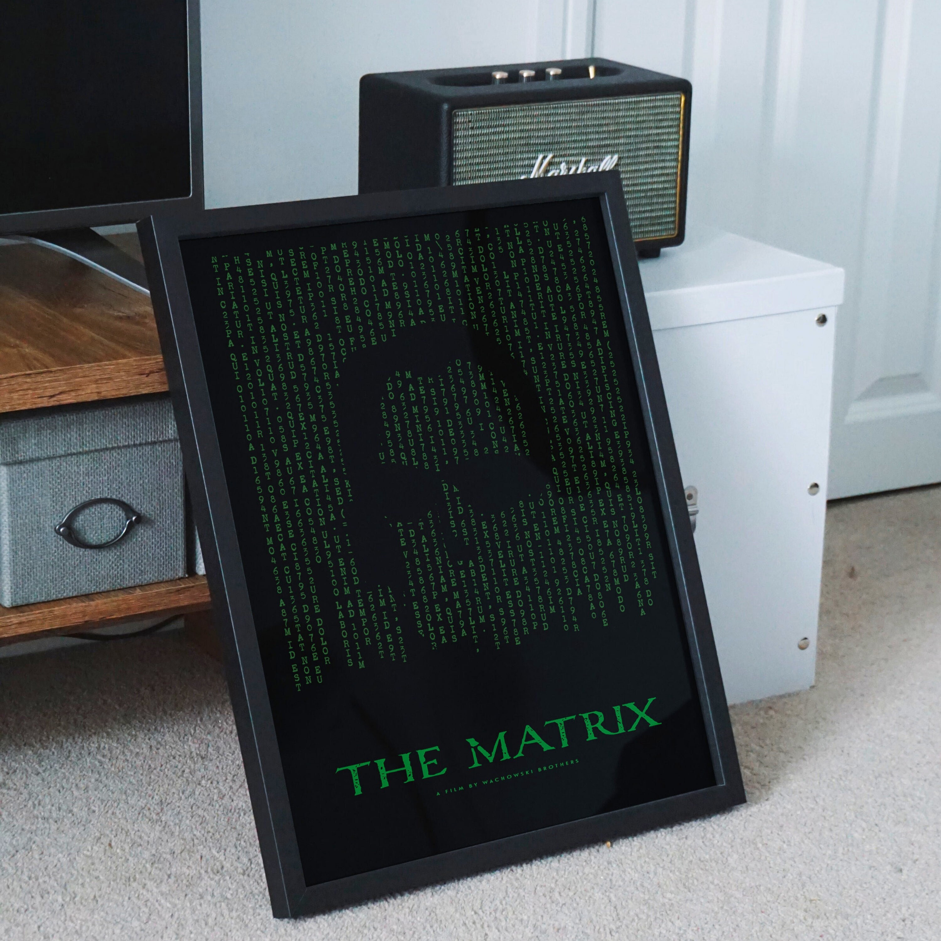 The Matrix Movie Poster Digital Download Neo Matrix Film Print Digital ...