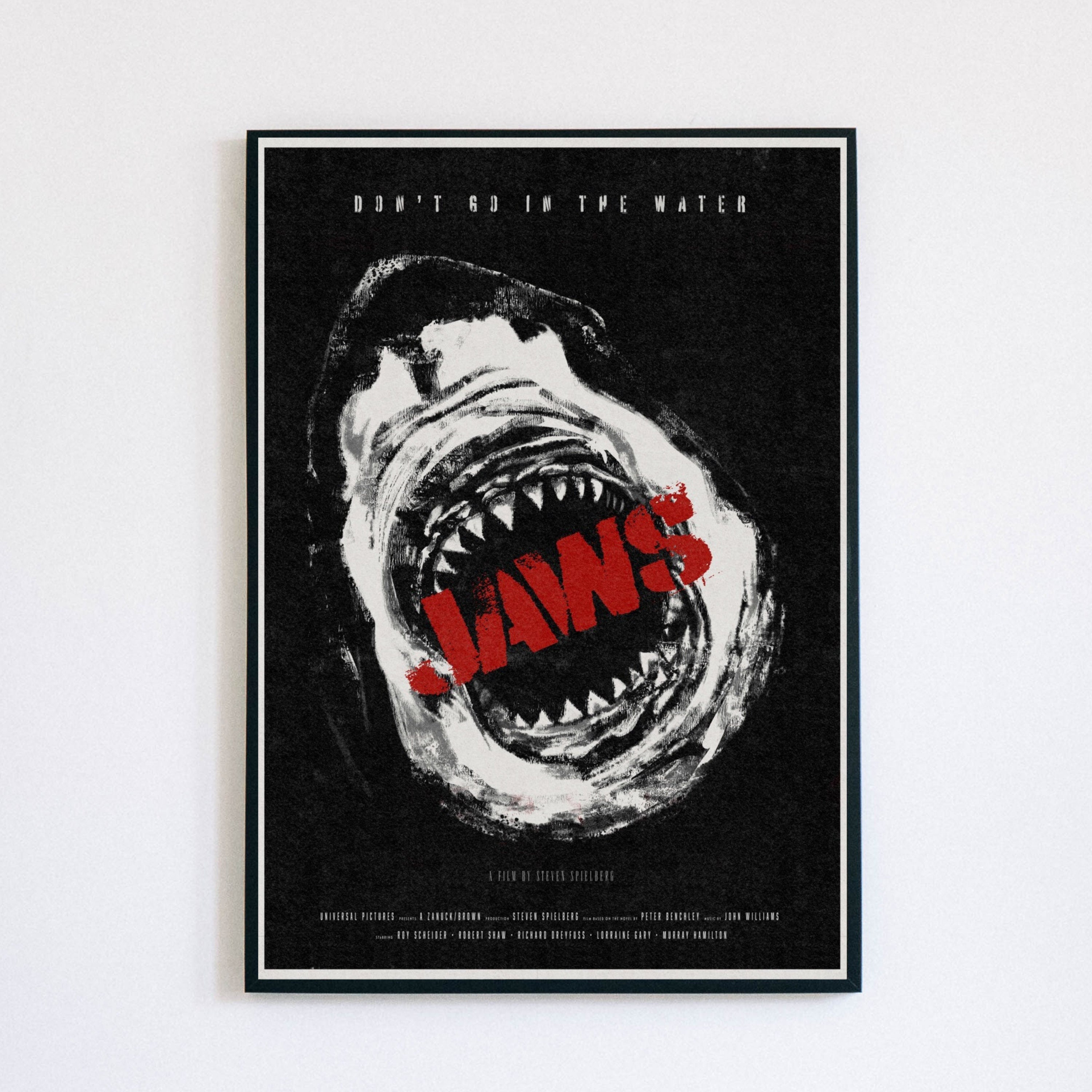 Jaws Movie Poster | Digital Film Poster Download | Steven Spielberg ...