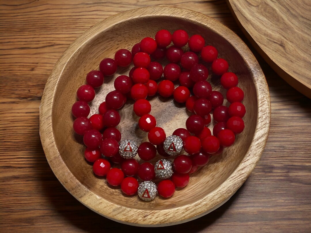 DST Probate Delta Girl Beaded Bracelet Greek - Etsy