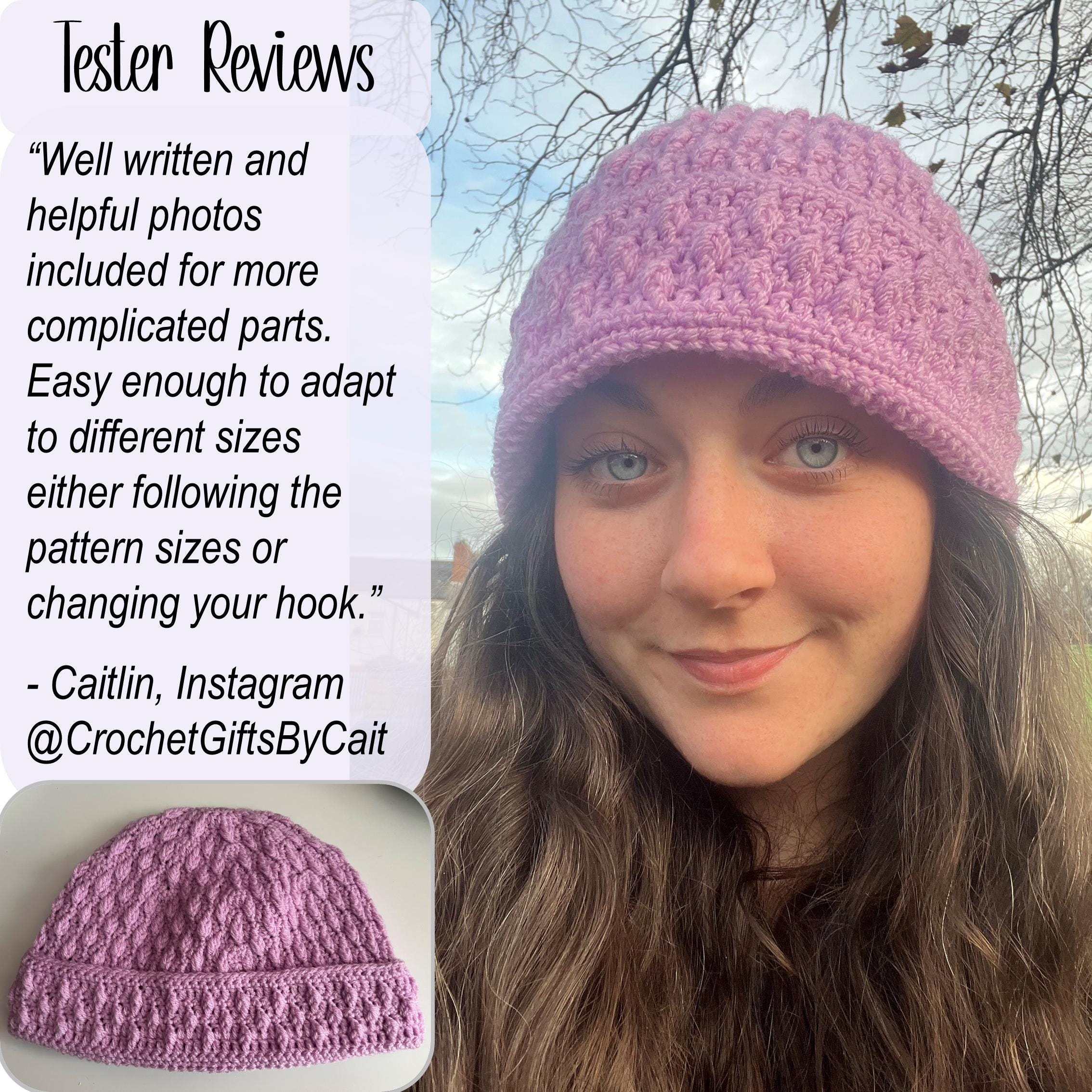 Crochet Pattern – Chestnut Harvest Hat - Etsy
