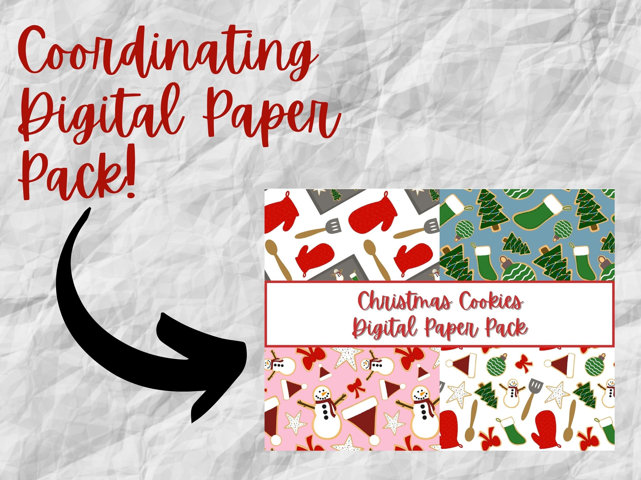 Christmas Cookies Clipart Bundle || Christmas Clip Art, Holiday ...