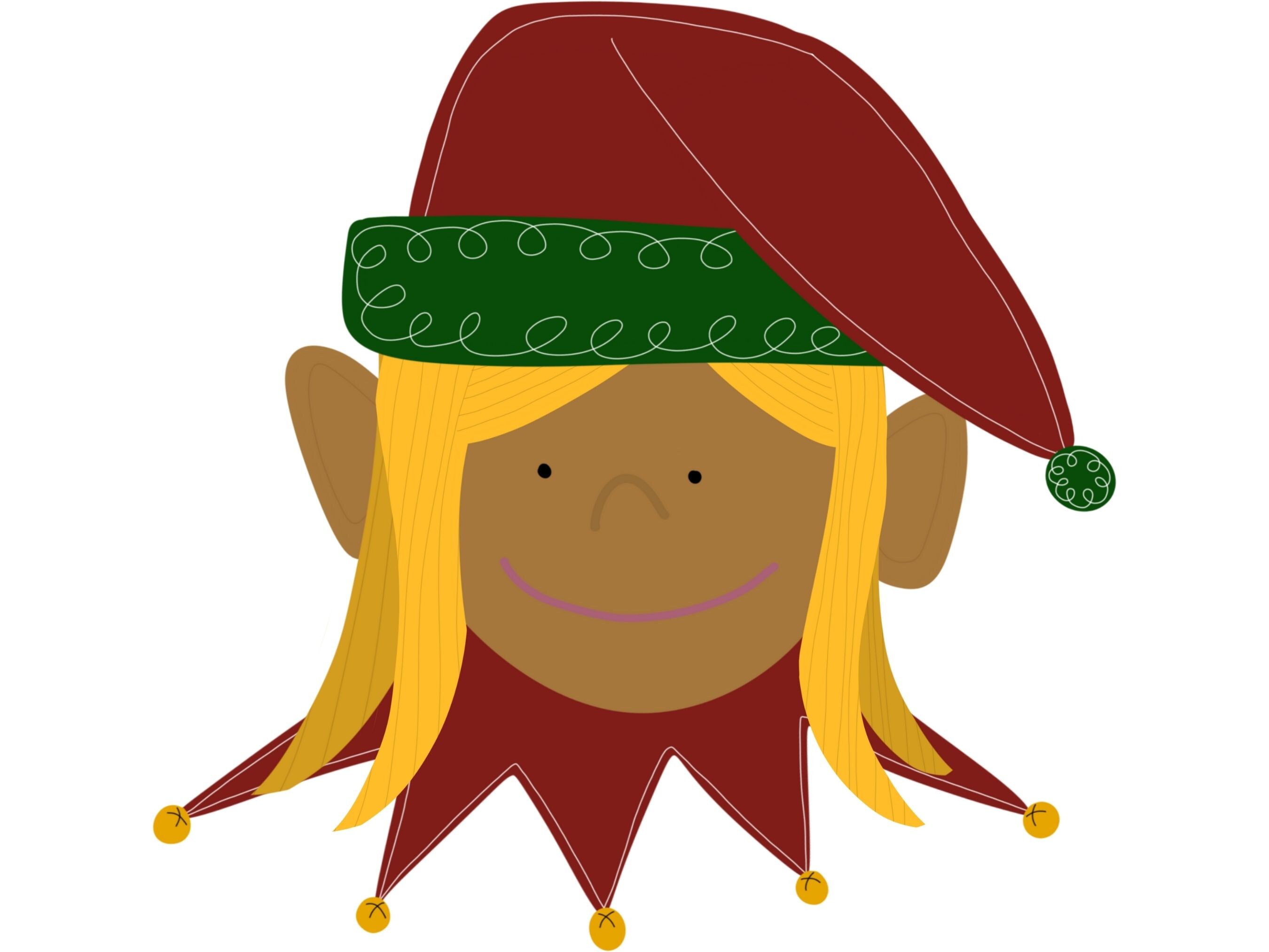 Hand-drawn Elf Pngs Elves Clipart, Christmas Png, Holiday Digital ...