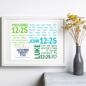 Birthday Bible Verses April 6 | Scripture Printable | Christian Wall ...