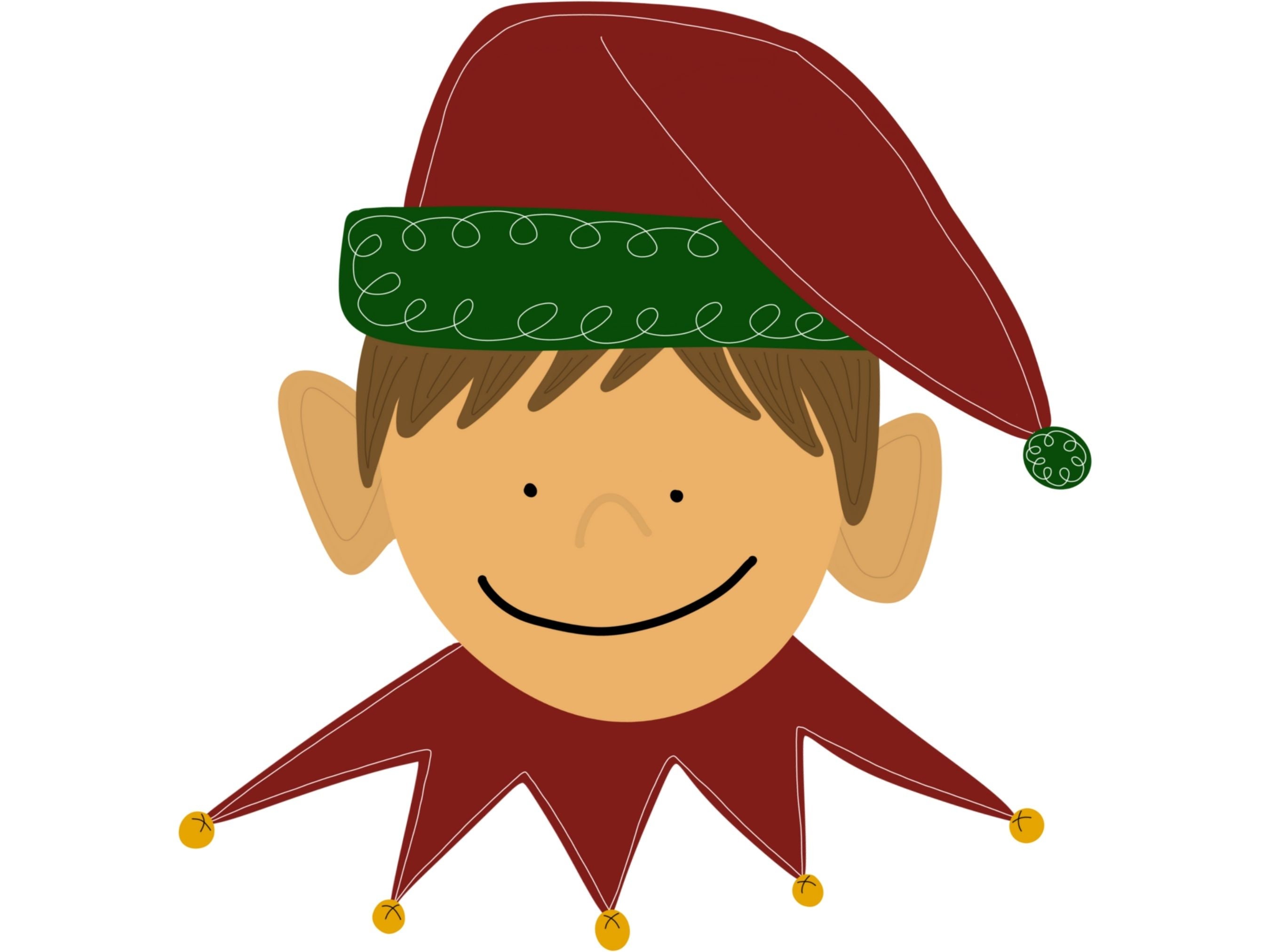 Hand-drawn Elf Pngs Elves Clipart, Christmas Png, Holiday Digital ...