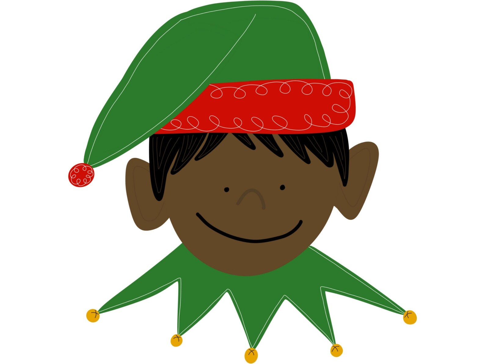 Hand-drawn Elf Pngs Elves Clipart, Christmas Png, Holiday Digital ...